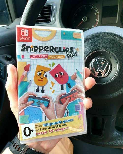 Snipperclips Switch