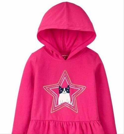 Новое худи carters 4-5 лет