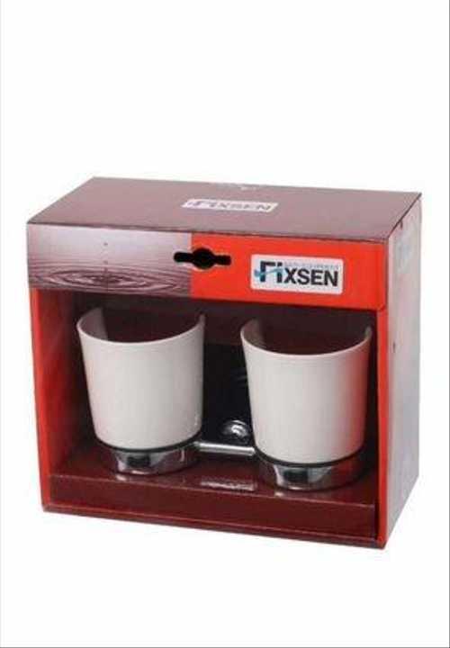 Стакан для зубных щеток Fixsen Best FX-71607, белы