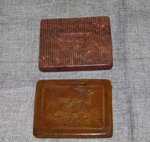Два советских портсигара СССР, цена за оба