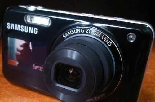 Фотоаппарат Samsung PL120 с двумя дисплеями