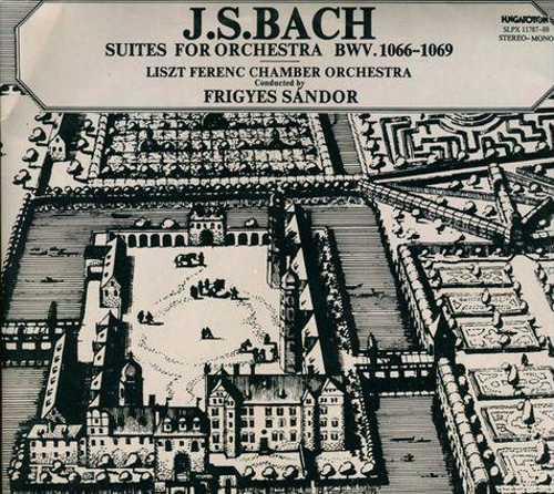J. S. Bach Suites For Orchestra 2LP EX/EX