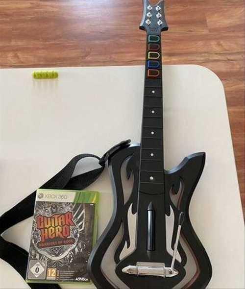 Контроллер Guitar Hero (xbox360)