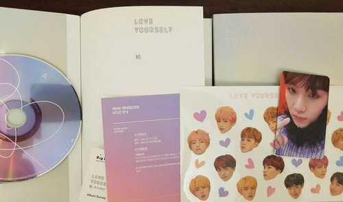 Альбом bts love yourself answer S suga