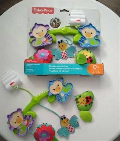 Подвеска на коляску (мобиль) Fisher-Price. Новая