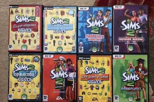 Коллекция игр sims 2