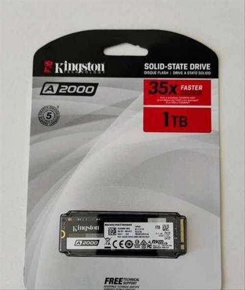 SSD диск Kingston 1Tb SSD A2000