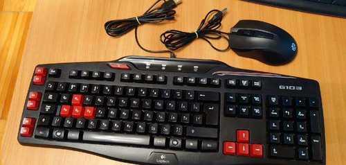 Клавиатура Logitech + Мышь