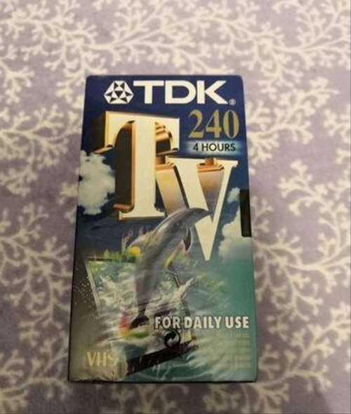 Бронь Пустая видеокассета tdk vhs