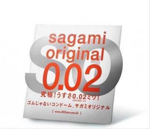 Презервативы sagami original 002 полиуретановые 1Ш