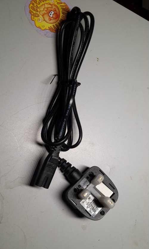 Кабель питания SS145A BS-1363/A fused 3-PIN UK