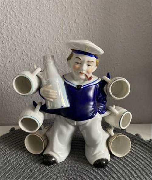 Статуэтка штоф Моряк гдр