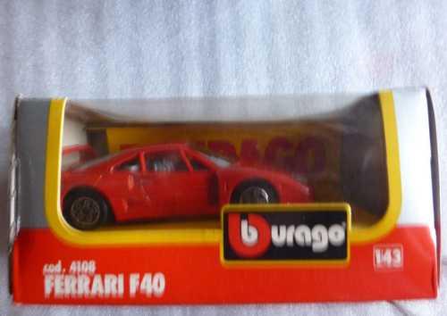 Модель ferrari F40 cod 4108