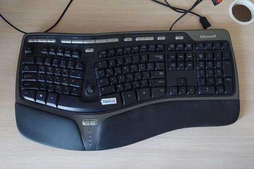 Клавиатура Microsoft natural ergonomic 4000