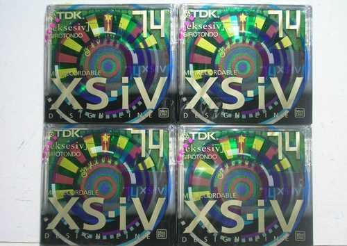 Минидиски MD Mini Disc TDK XS-iV 74