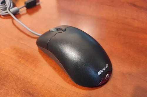 Microsoft 1.1a Wheel Mouse Optical Black