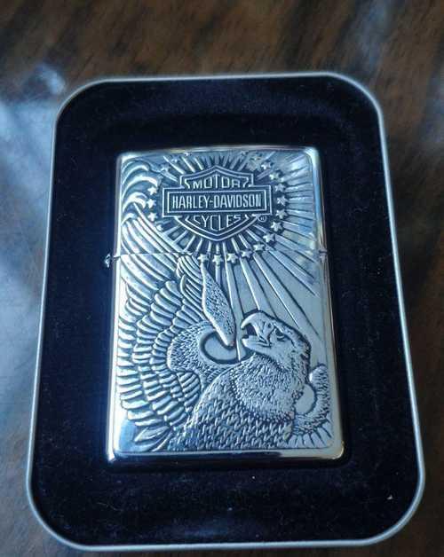 Zippo Harley Davidson eagle barett smile 1997