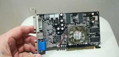 Видеокарта FX5200 AGP