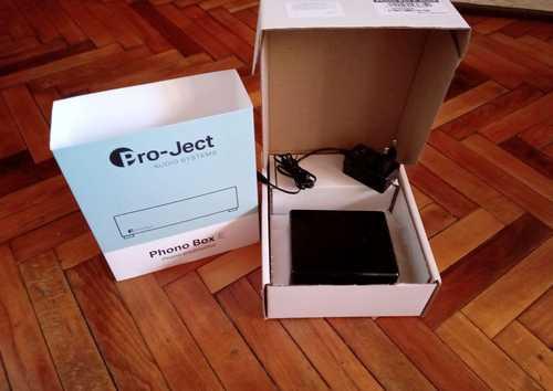 Фонокорректор для винила Pro-Ject Phono Box E