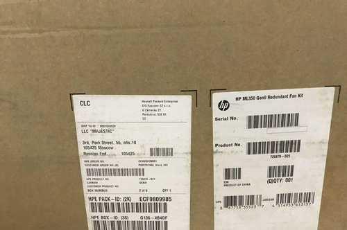 725878-B21 Вентилятор HP for ML350 Gen9 Redundant