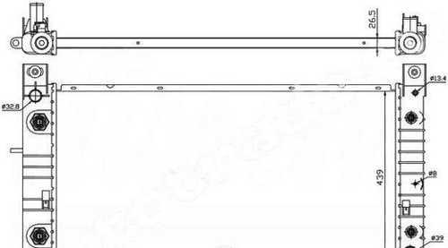Радиатор основной Chevrolet Tahoe (Шевроле Тахо)