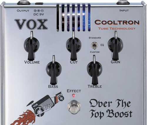 Педаль эффекта VOX Cooltron Over The Top Boost