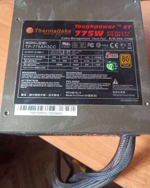 Блок питания Thermaltake Toughpower XT 775W