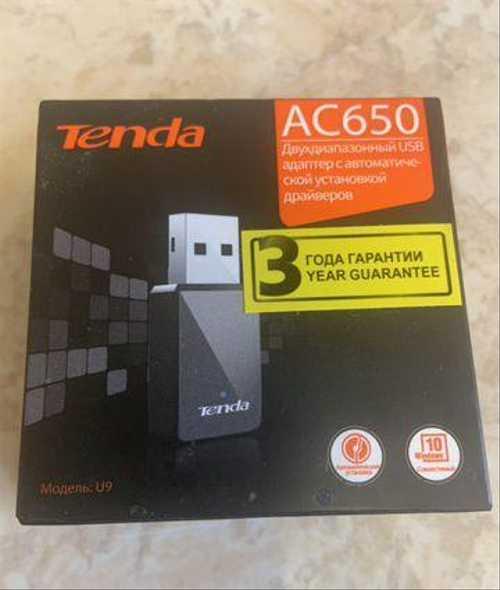 Usb wifi адаптер tenda ac650