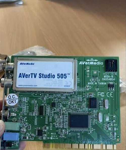 Тв тюнер pci avermedia 505