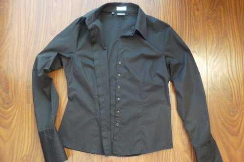 Hawes & Curtis черная рубашка блуза оригинал