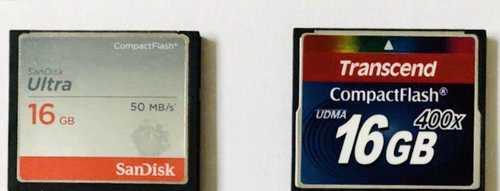 Карта памяти накопитель CompactFlash Sandisk Trans