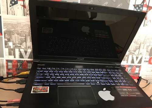 Игровой ноутбук MSI ge62 2qc apache
