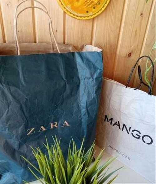 Вещи летние и зимние Mango, zara пакетом размер 46
