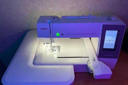 Janome memory craft 550e + нитки и расходники