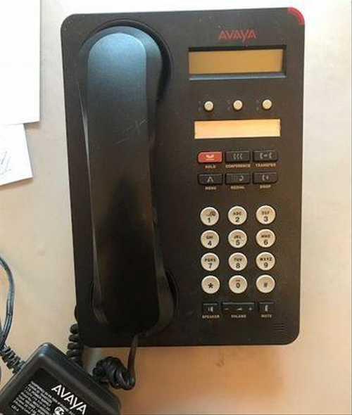 Телефонный аппарат avaya ip phone 1603sw-i blk