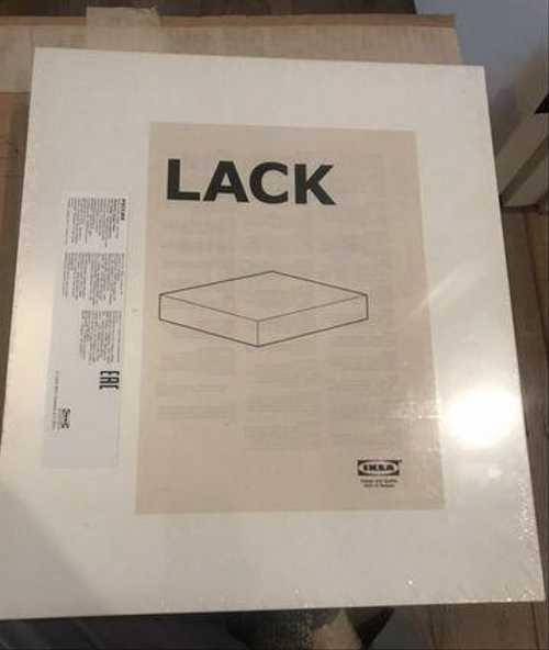 Полка икеа Лак IKEA lack белая