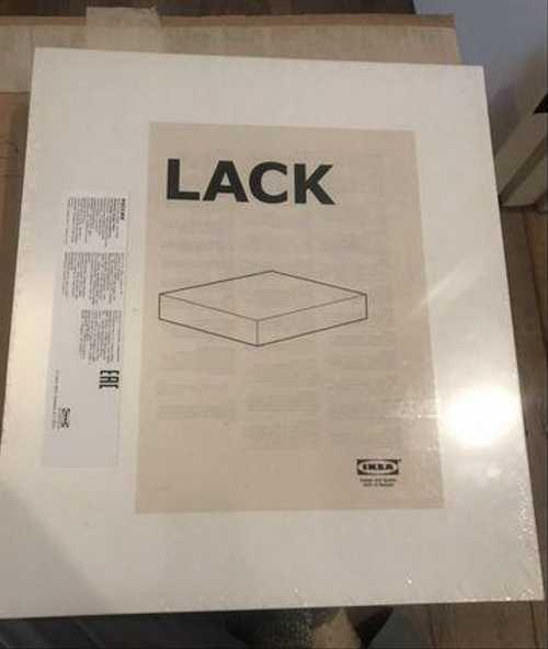 Полка икеа Лак IKEA lack белая