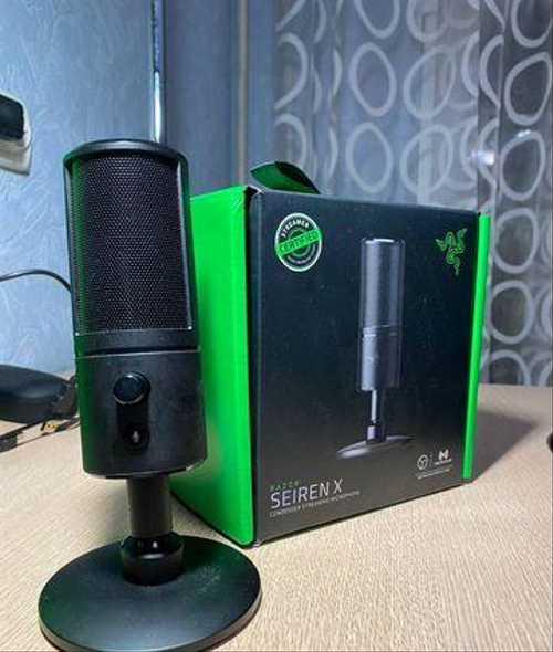 Razer seiren x микрофон