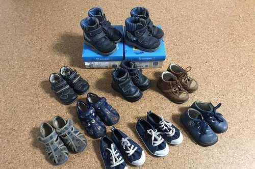 Обувь кожаная для мальчика (ботинки, сандали)