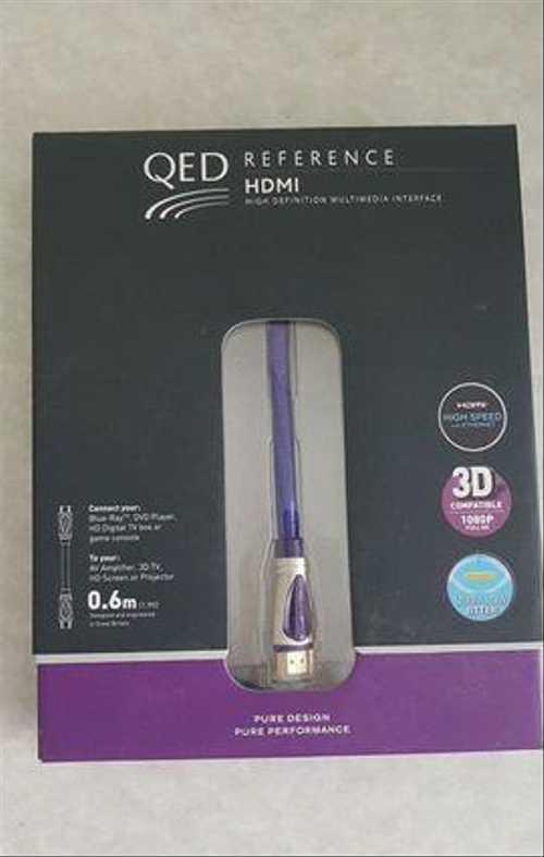 Кабель QED Reference hdmi 0.6m