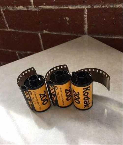 Фотоплёнка Kodak Gold 200 35мм 36 кадров