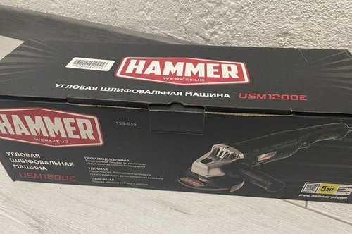Ушм (болгарка) hammer usm1200e 125мм