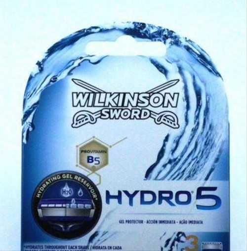 Кассеты wilkinson. Упаковка Hydro shoot.