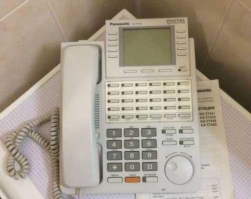 Цифровой системный телефон Panasonic KX-T7436RU
