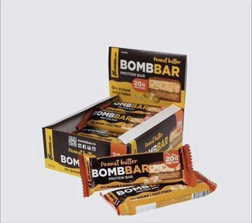 Протеиновые батончики bombbar