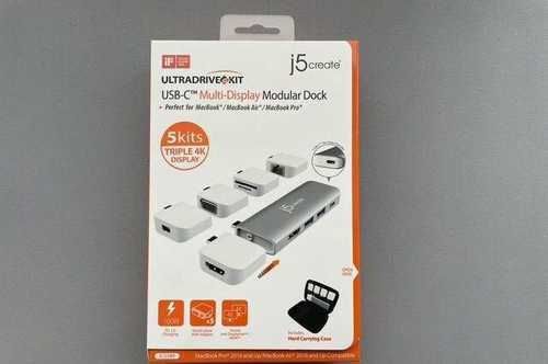 Док-станция j5create UltraDrive Kit USB-C для Mac