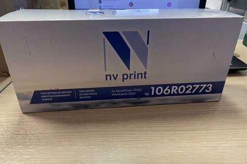 Картридж NV Print совместимый xerox 106R02773