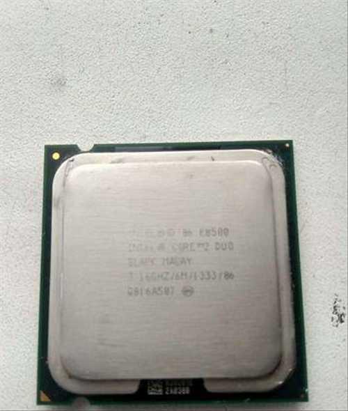 Процессор intel core 2 duo e8500