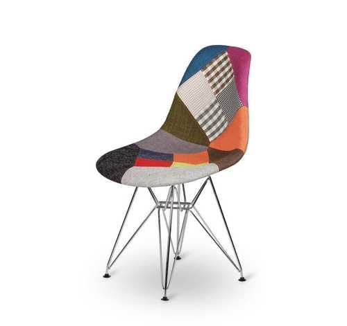 Стул дизайнерский Eames Patchwork на металлических