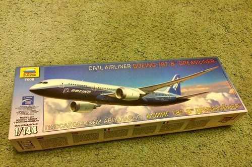 Сборная модель Boeing 787-8 1/144